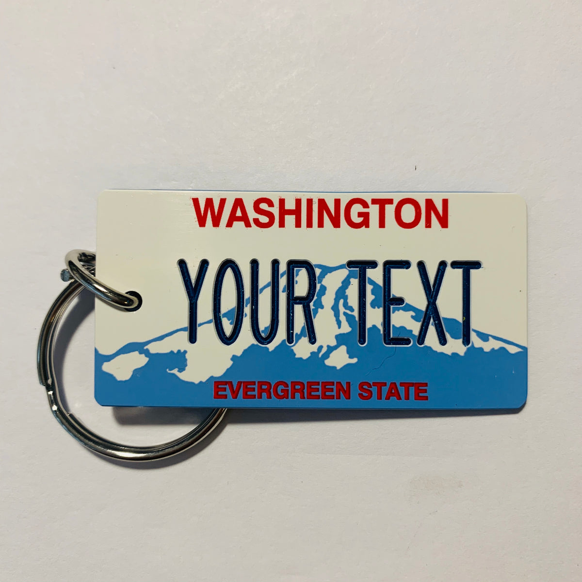 Washington License Plate Keychain – Cars & Keychains