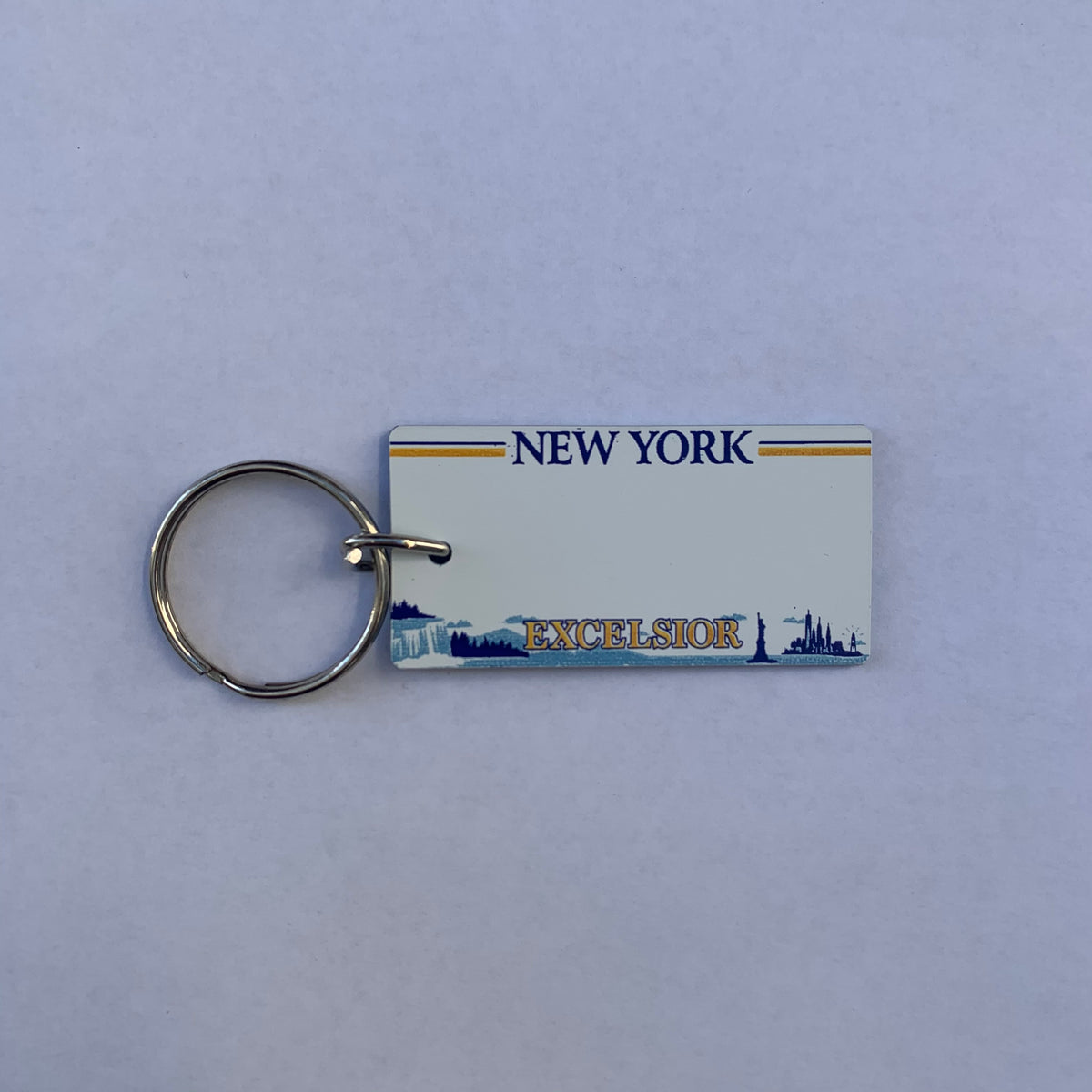 New York Excelsior License Plate Keychain – Cars & Keychains