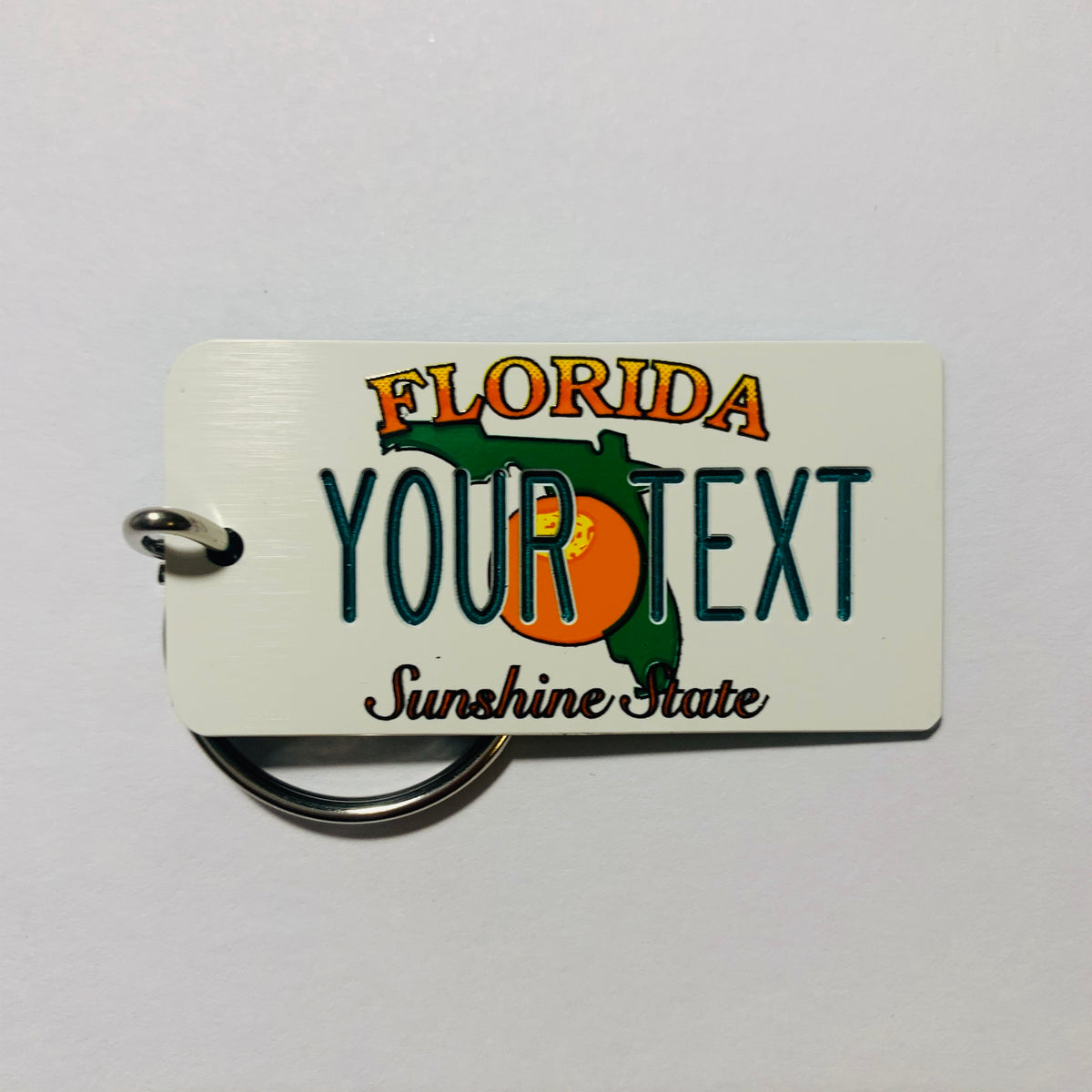 Florida License Plate Keychain – Cars & Keychains