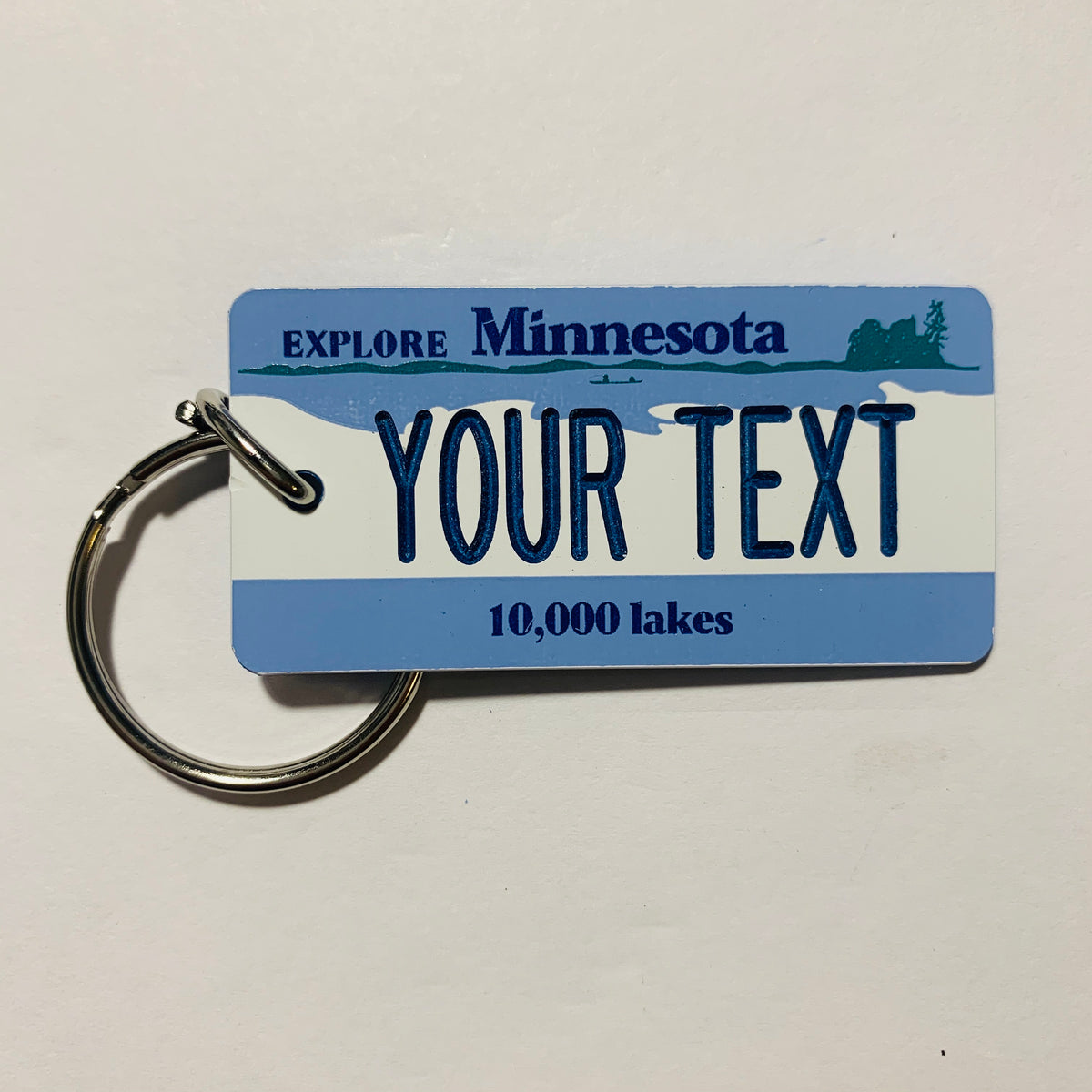 Minnesota License Plate Keychain – Cars & Keychains