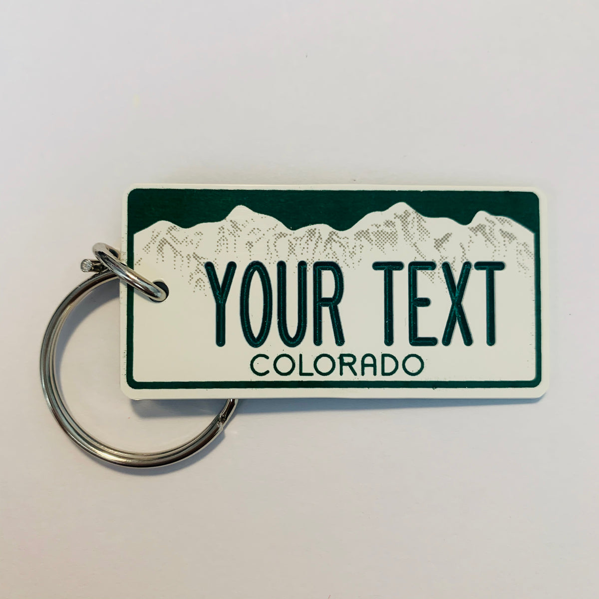 Colorado License Plate Keychain – Cars & Keychains